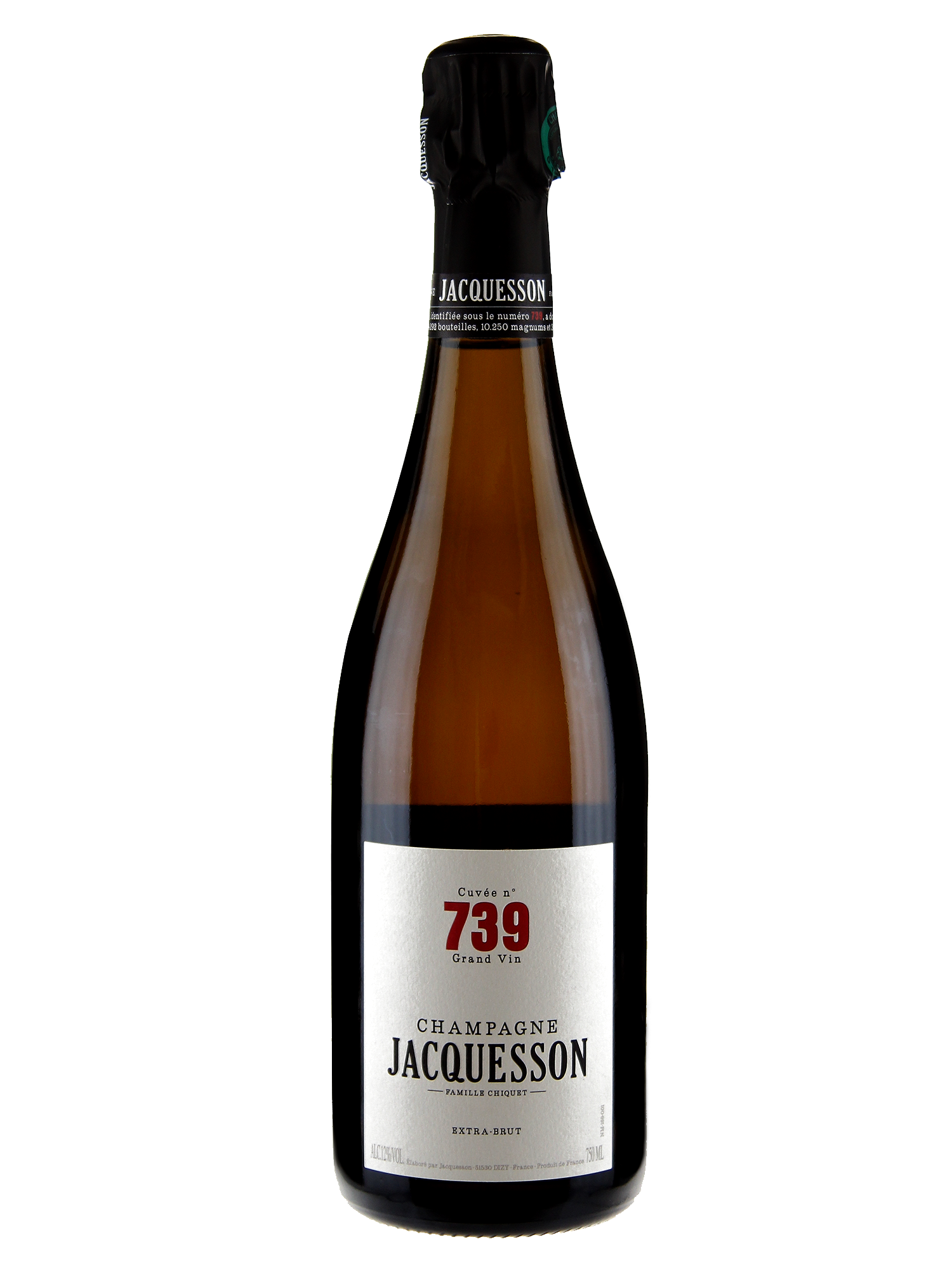 Champagne Extra Brut Cuvée 739 Jacquesson - ARVI SA –The Swiss vault of ...